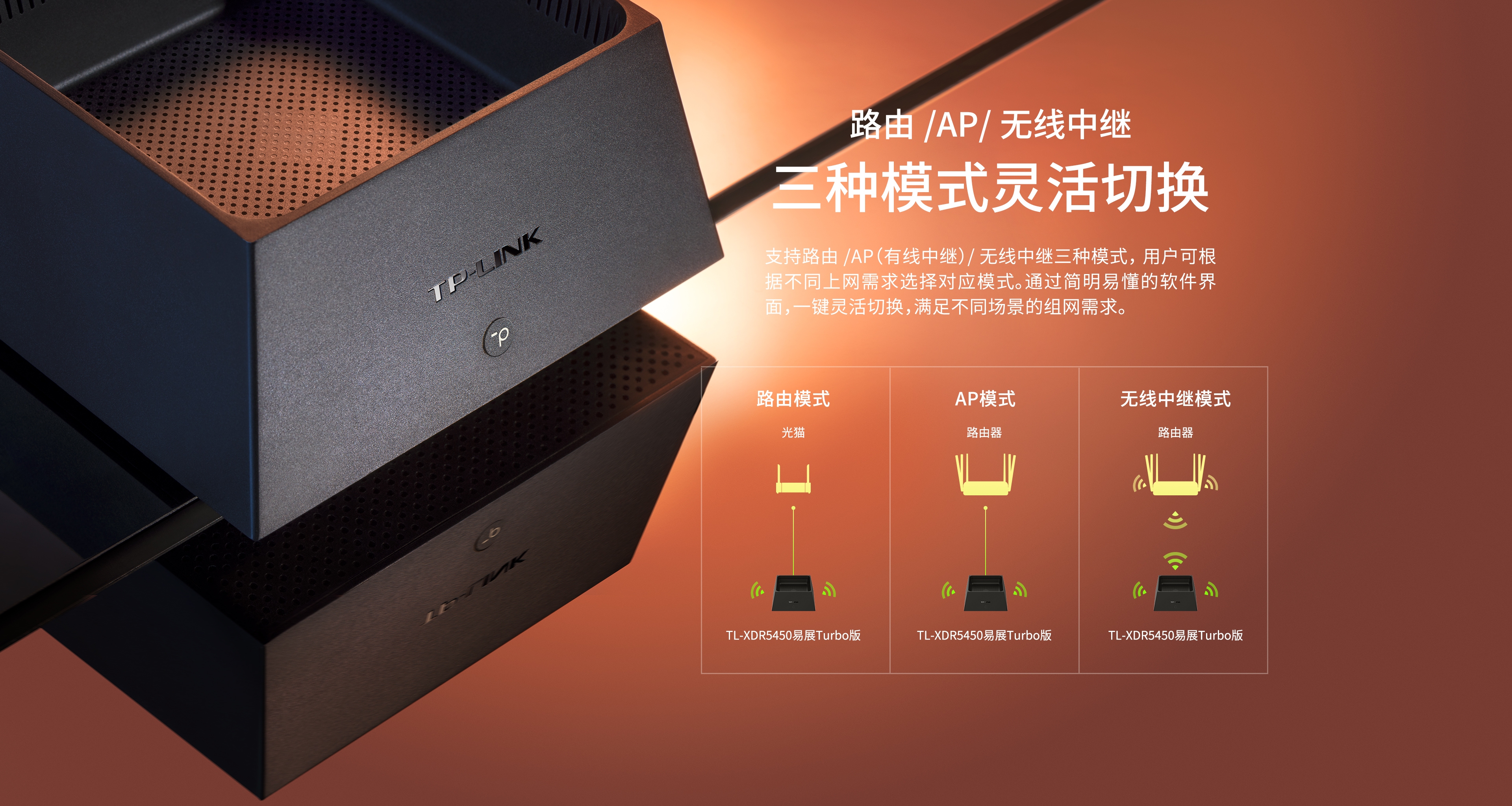 TL-XDR5450易展Turbo版 AX5400双频千兆Wi-Fi 6 无线路由器 - TP-LINK官方网站