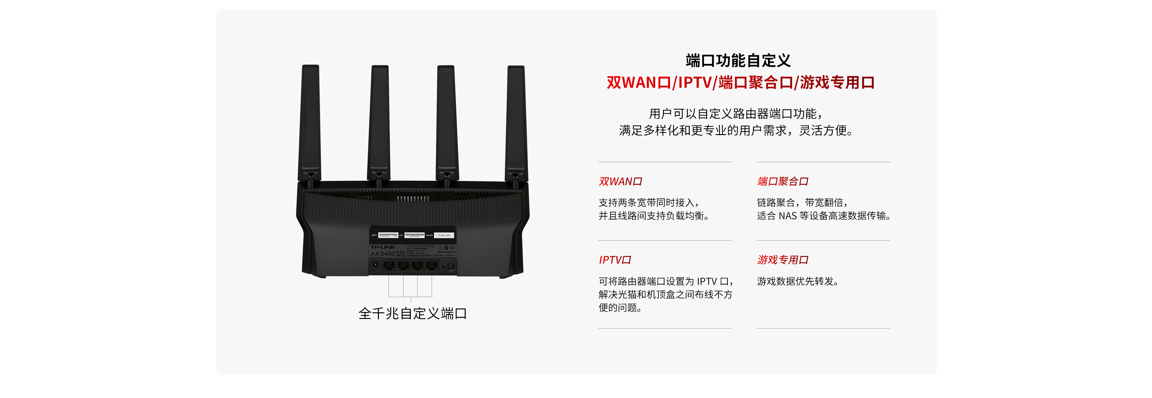 TL XDR5410 AX5400 Wi Fi 6 TP LINK TL XDR5410 AX5400 Wi Fi 6 TP LINK