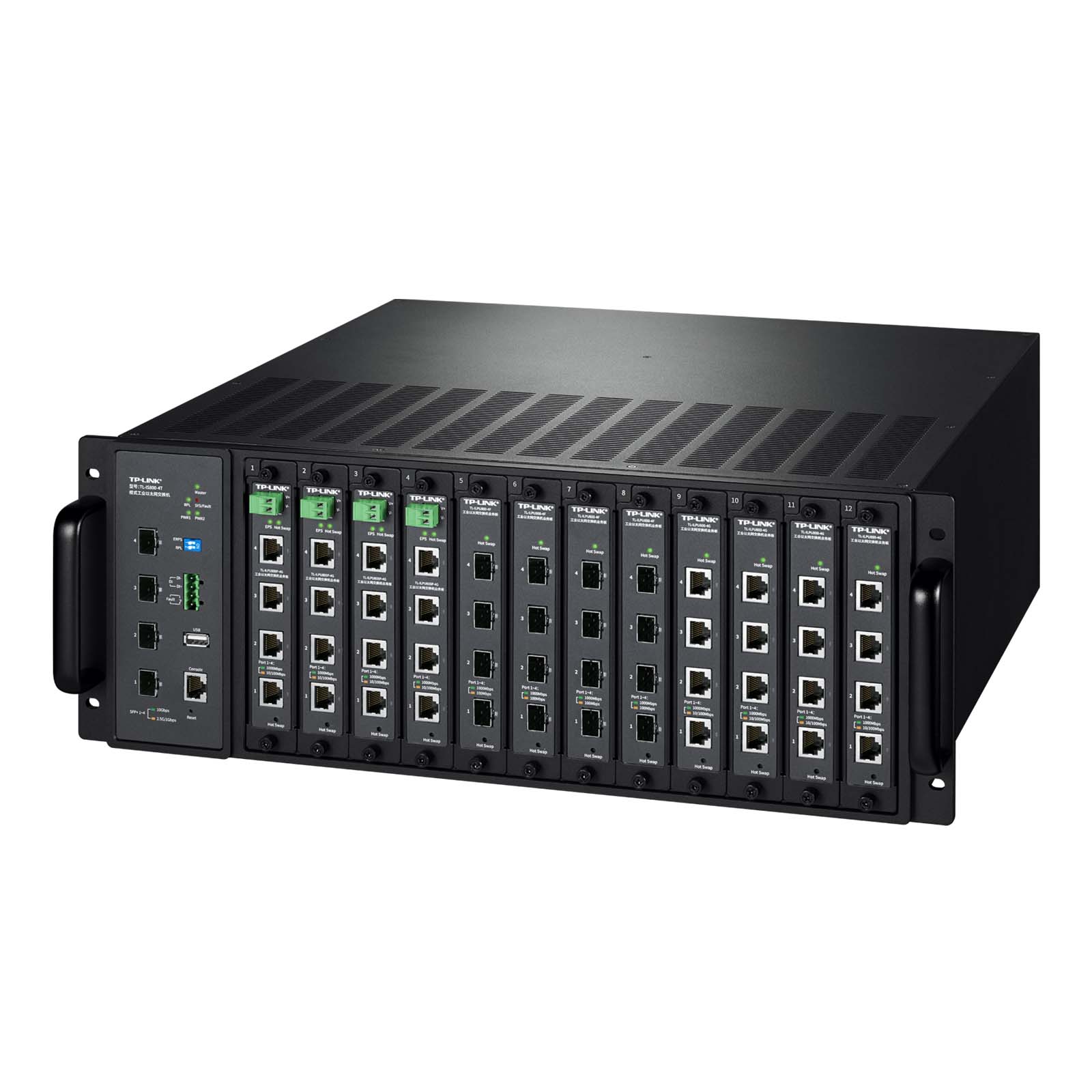 TL-IS800-4T 框式工业交换机 - TP-LINK官方网站