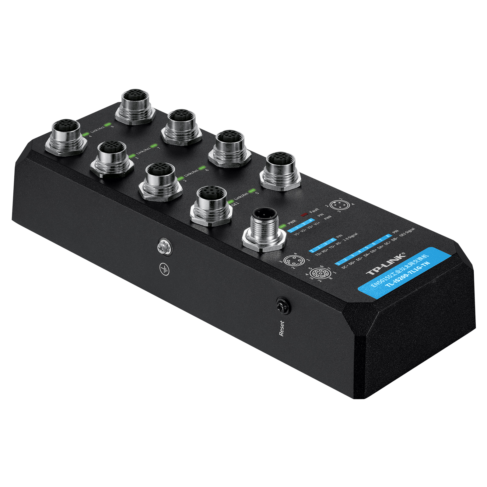 TL-IS200-7L1G-TN EN50155二层管理工业交换机 - TP-LINK官方网站