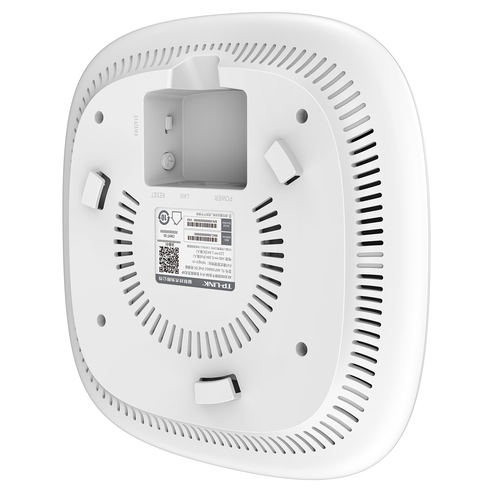 AX1500双频千兆Wi-Fi 6无线吸顶式AP TL-XAP1506GC-PoE/DC易展版 - TP-LINK 官方商城